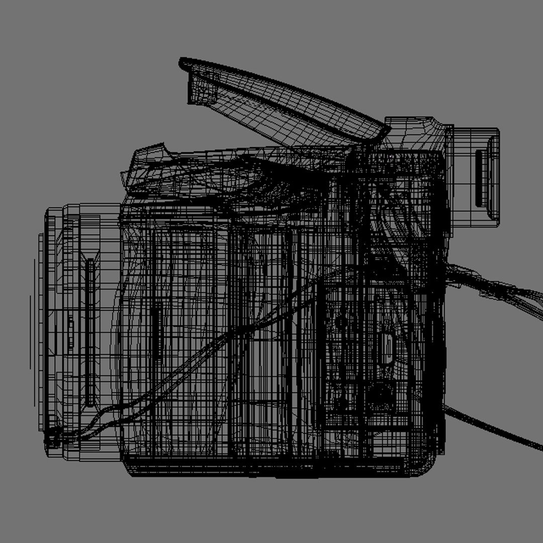 Fujifilm Finepix S700 Digital Camera 3d Obj