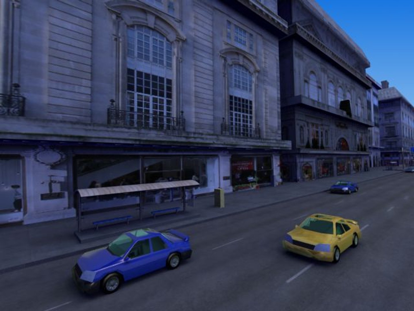 3d model street environment games