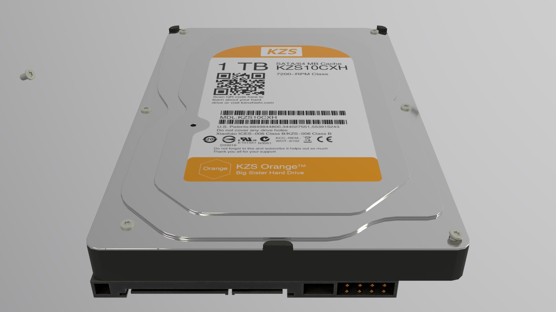 3D model hard drive - TurboSquid 1319128