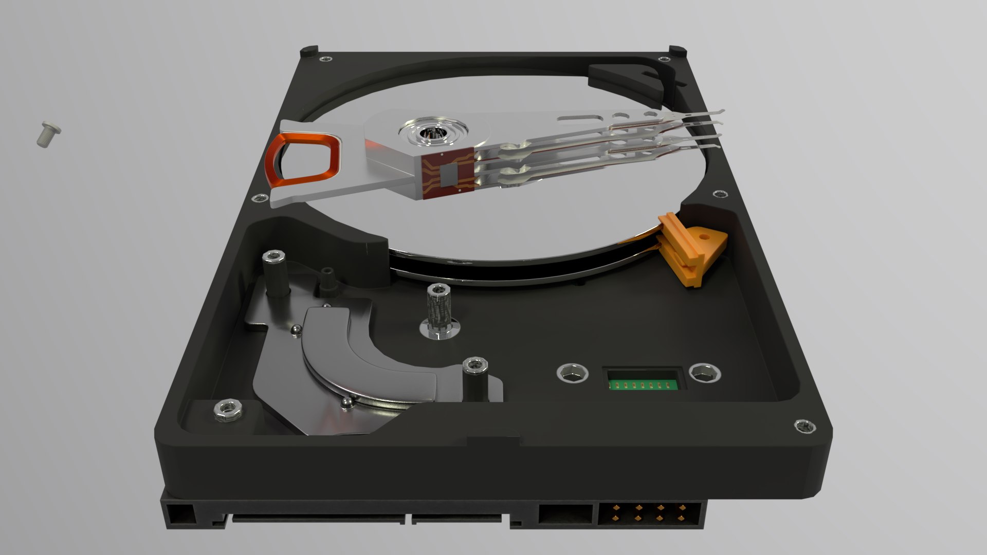 3D model hard drive - TurboSquid 1319128