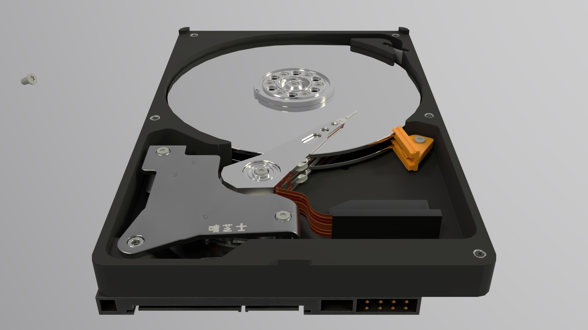 3D model hard drive - TurboSquid 1319128