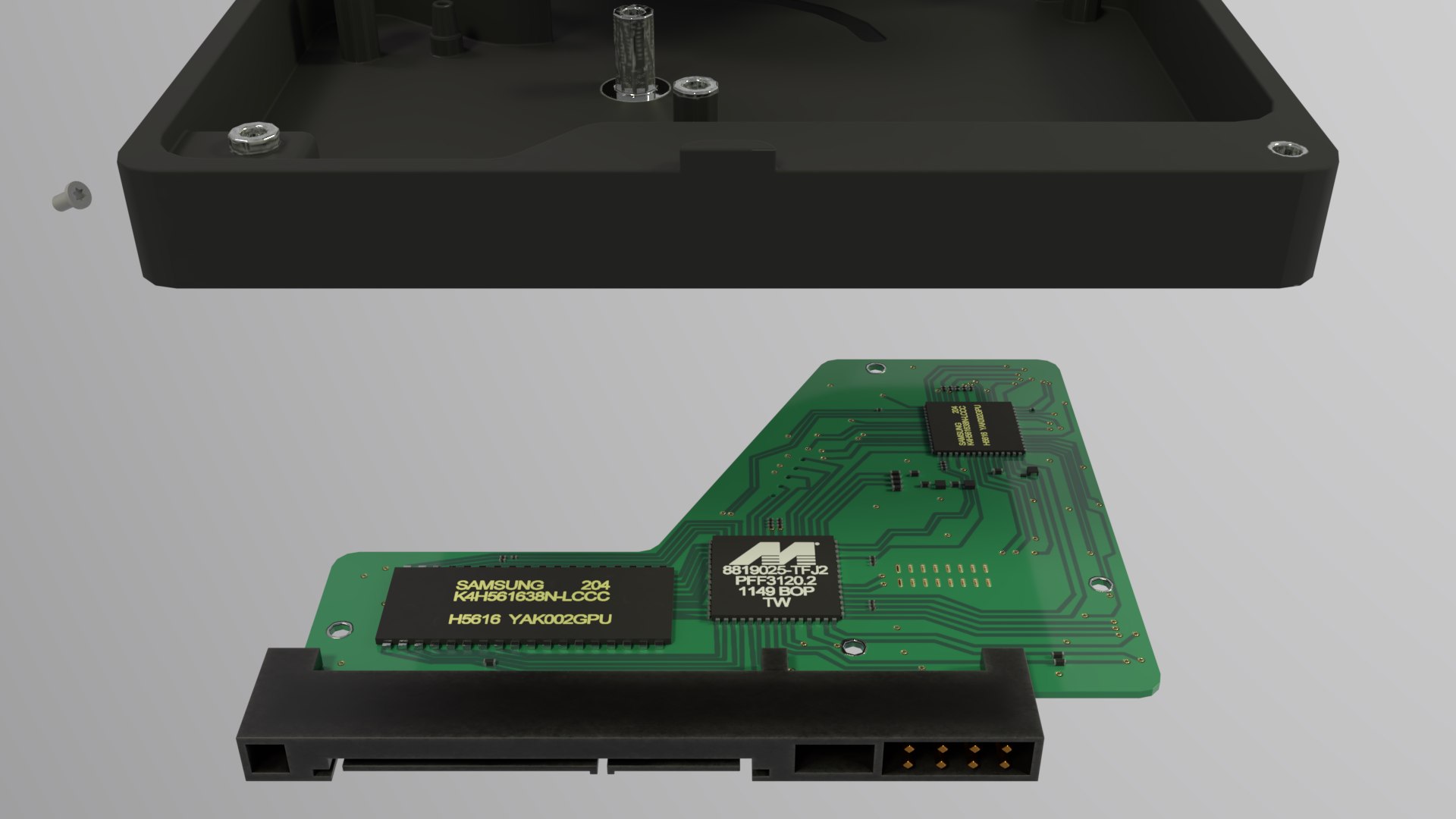 3D model hard drive - TurboSquid 1319128