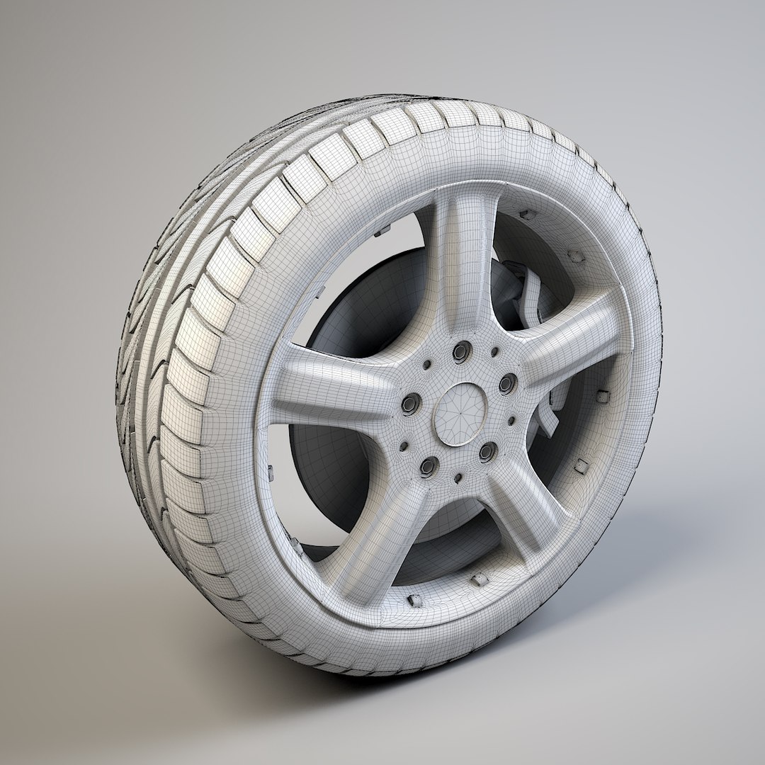 Max 5 Spokes Wheel Bridgestone Potenza