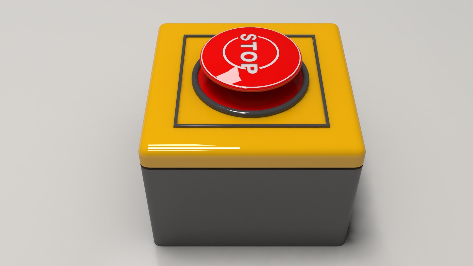 Emergency Panic Button Model - TurboSquid 1537738
