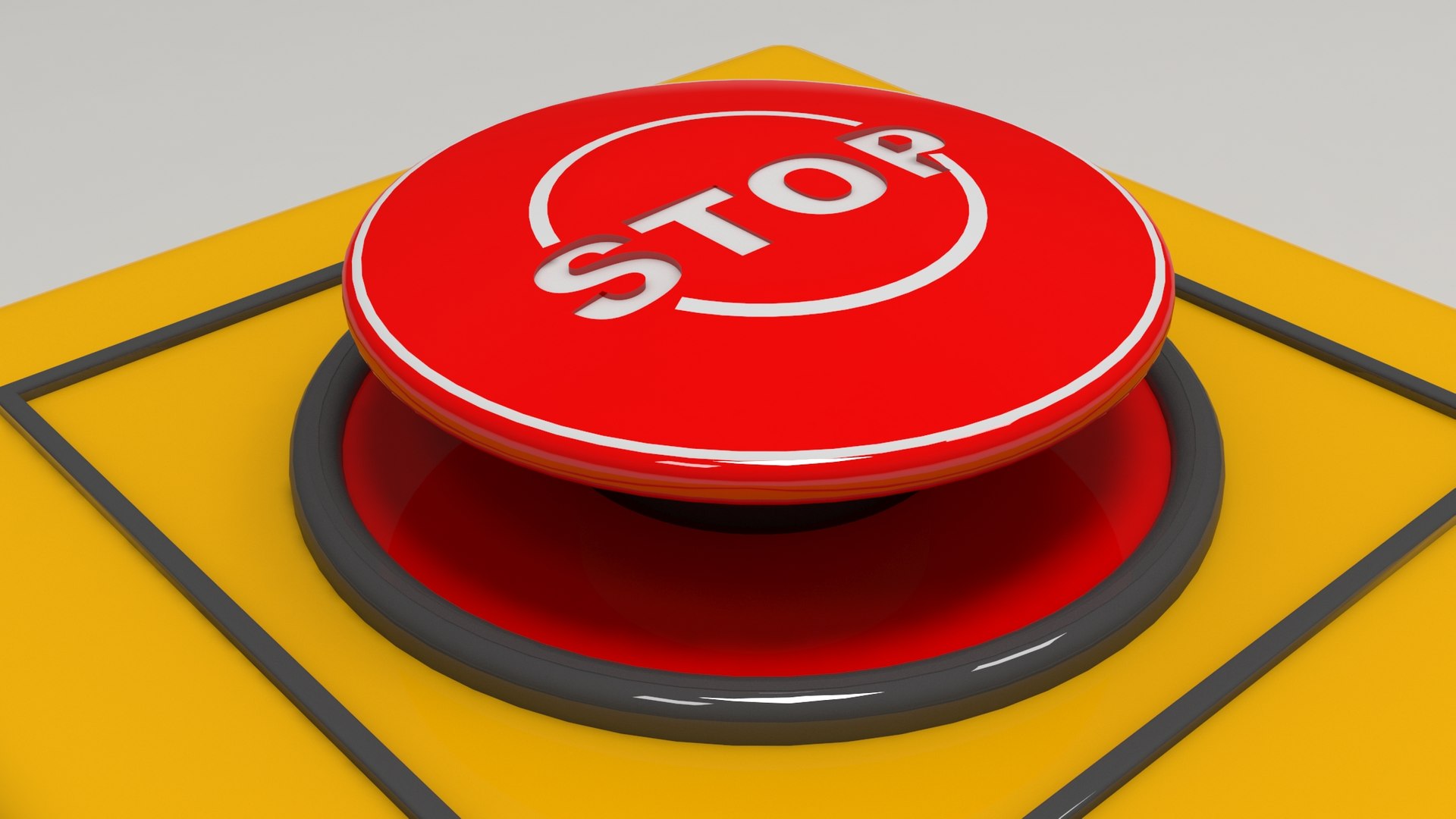 Emergency Panic Button Model - TurboSquid 1537738