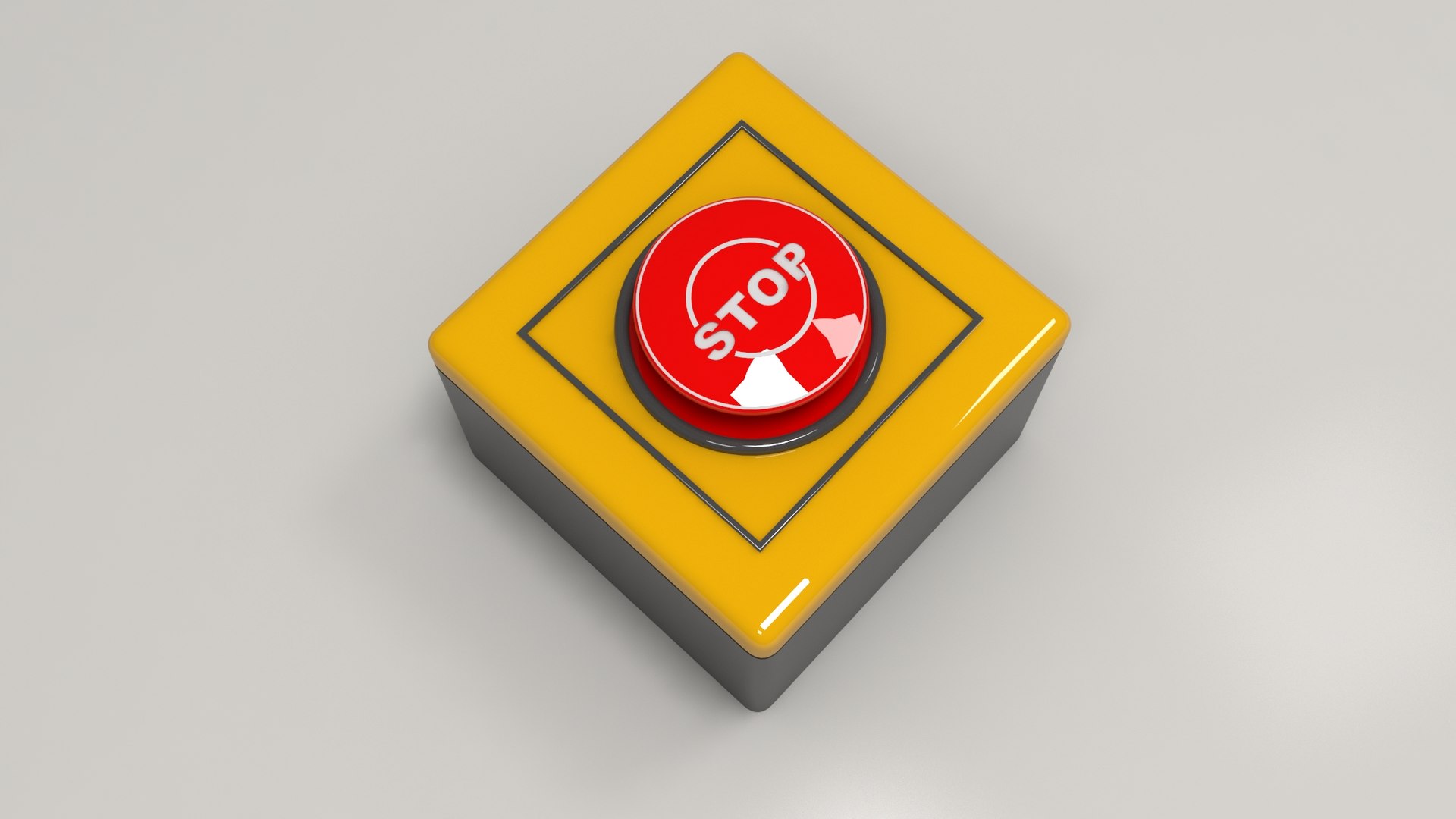 Emergency Panic Button Model - TurboSquid 1537738