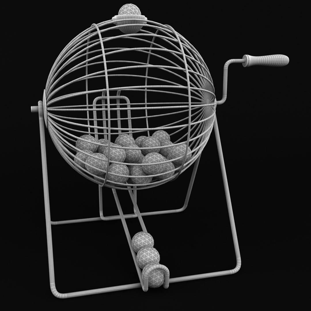 3d vintage wire bingo model