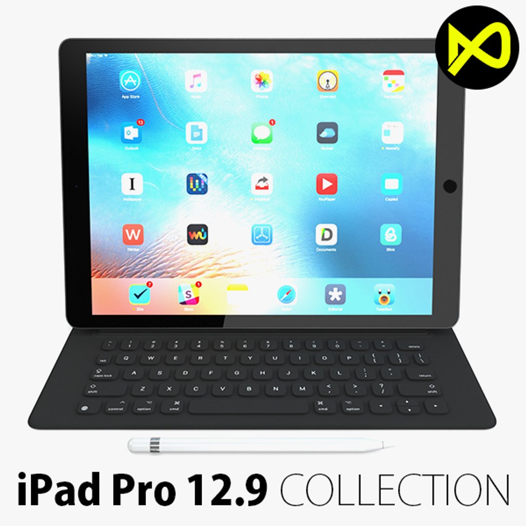 Apple Ipad Pro 12 Model - TurboSquid 1170178