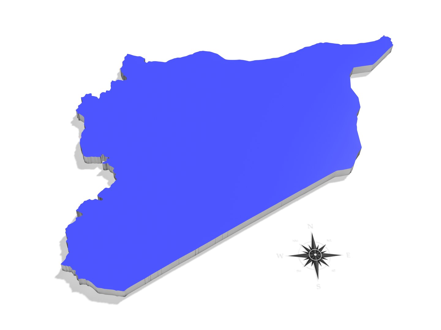Syria Resolution Relief Maps 3d Max