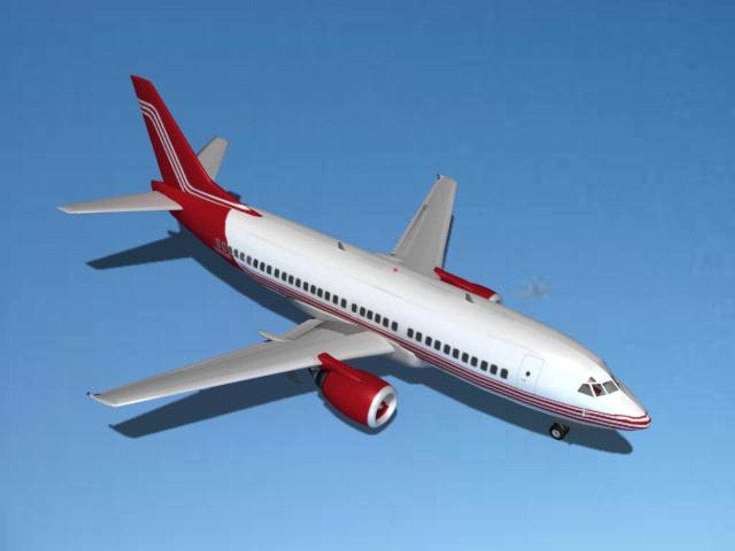 3d Boeing 737 737-300 1