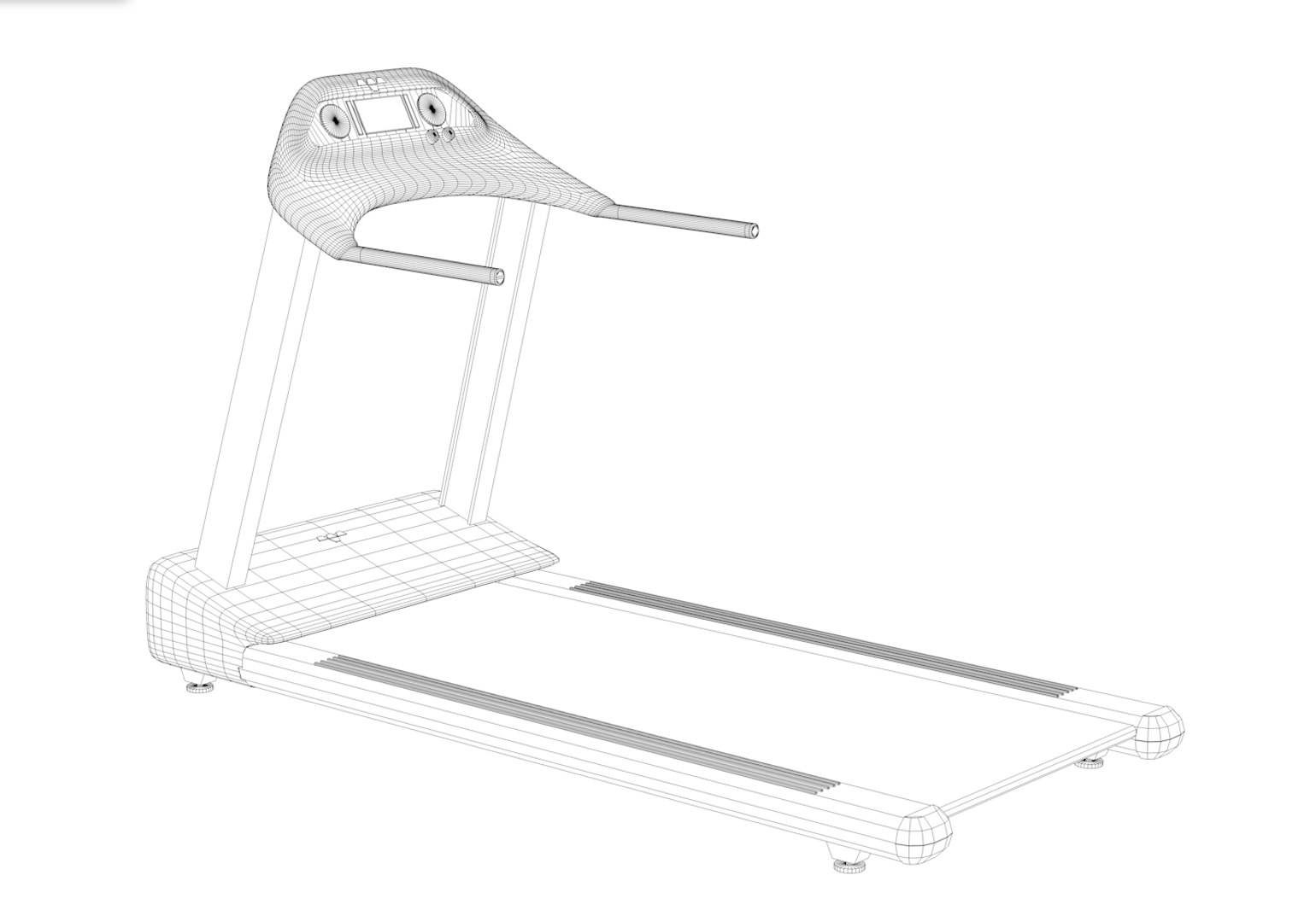 3d Treadmill Model