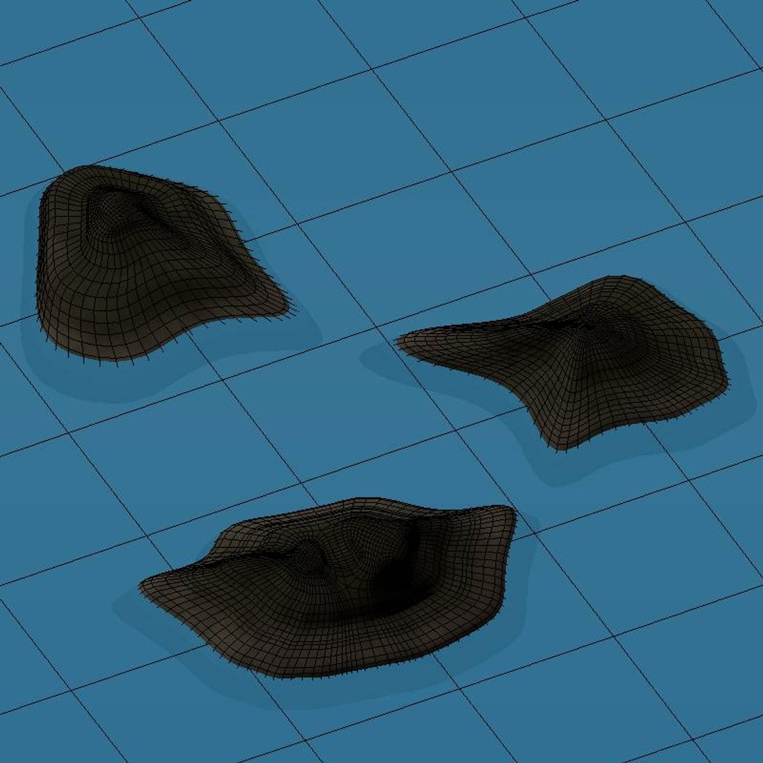 3d Islands Sea Water - Model