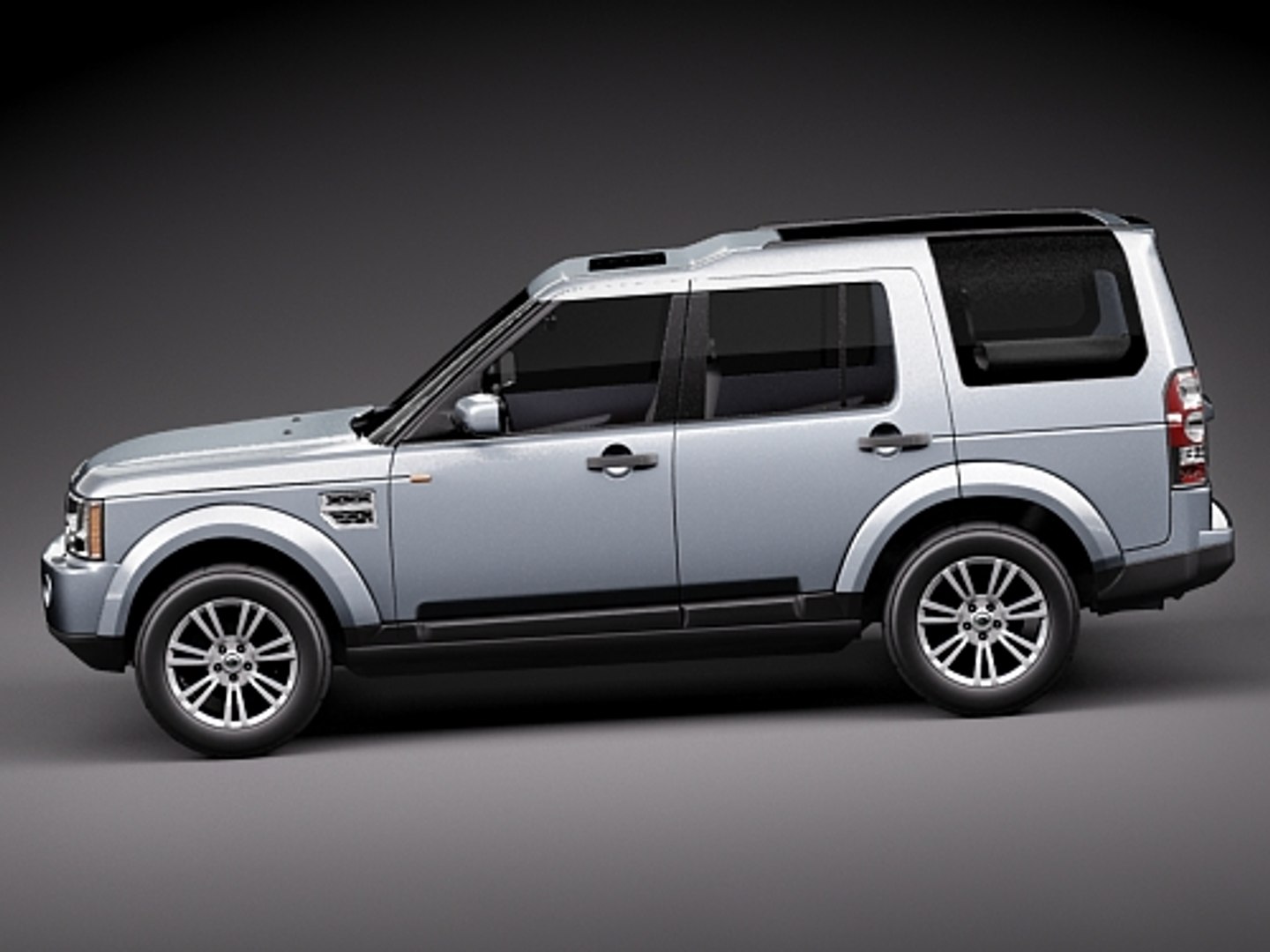 3d Model Of Land Rover Discovery 4