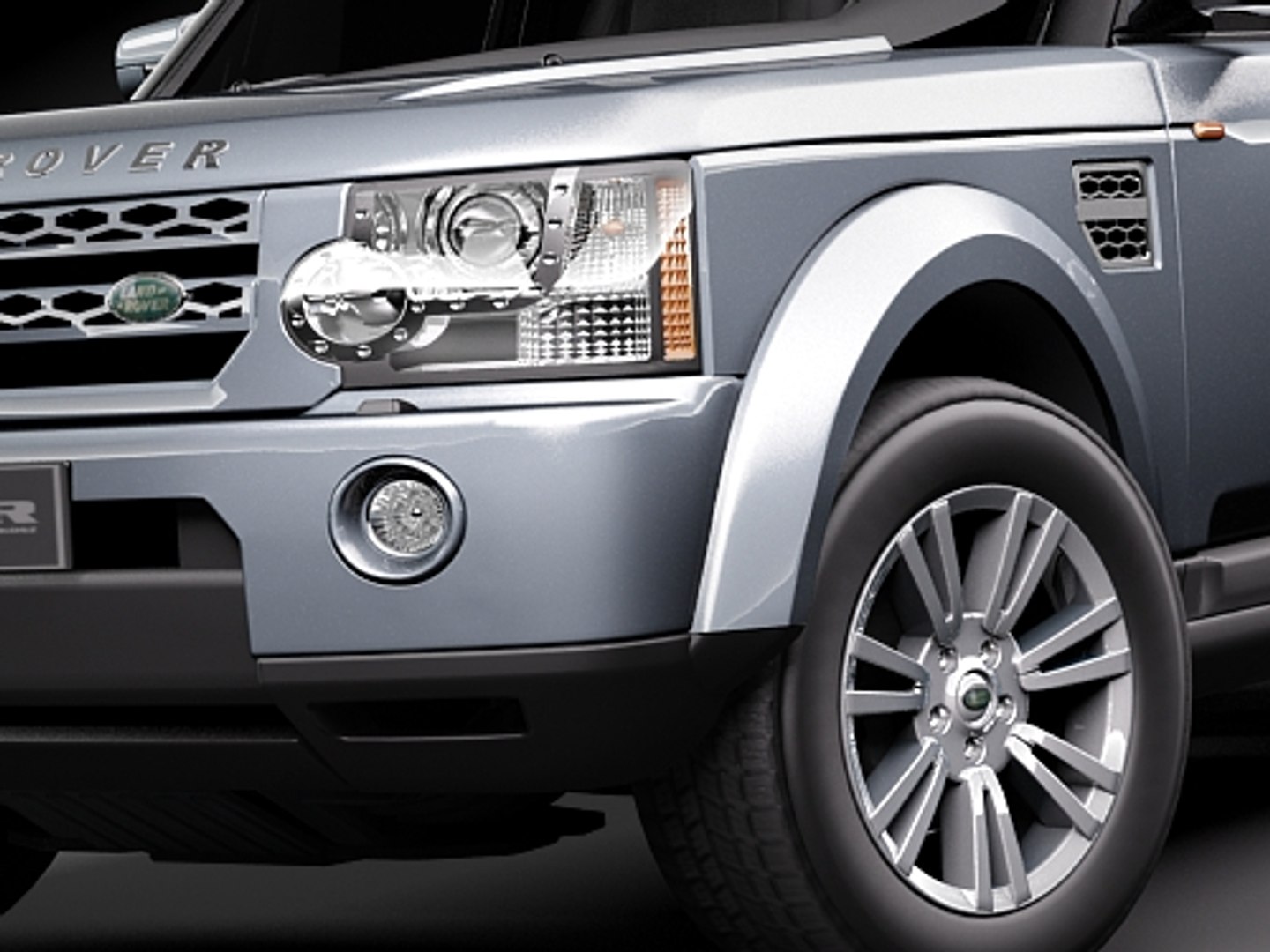 3d Model Of Land Rover Discovery 4