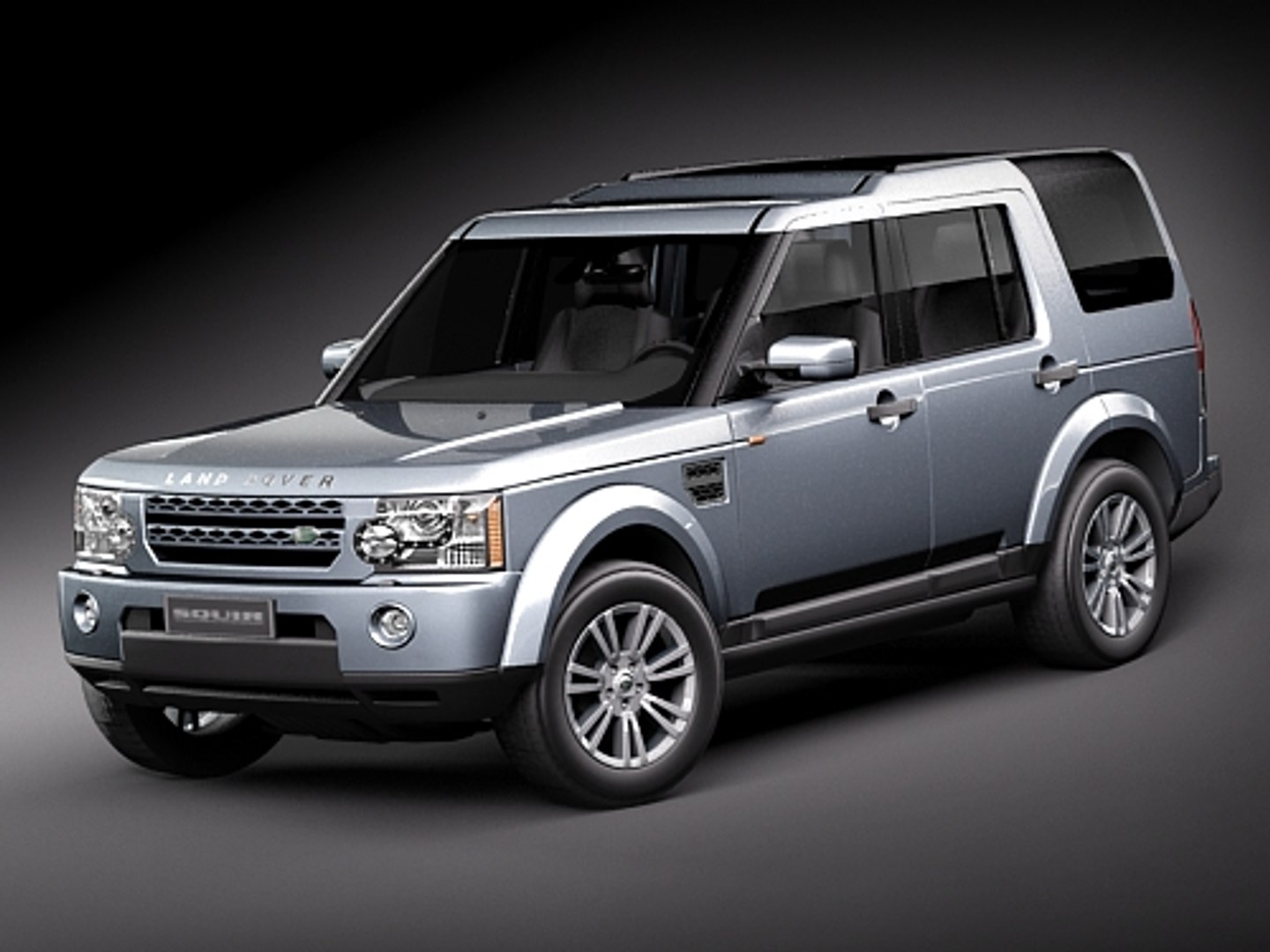 3d Model Of Land Rover Discovery 4