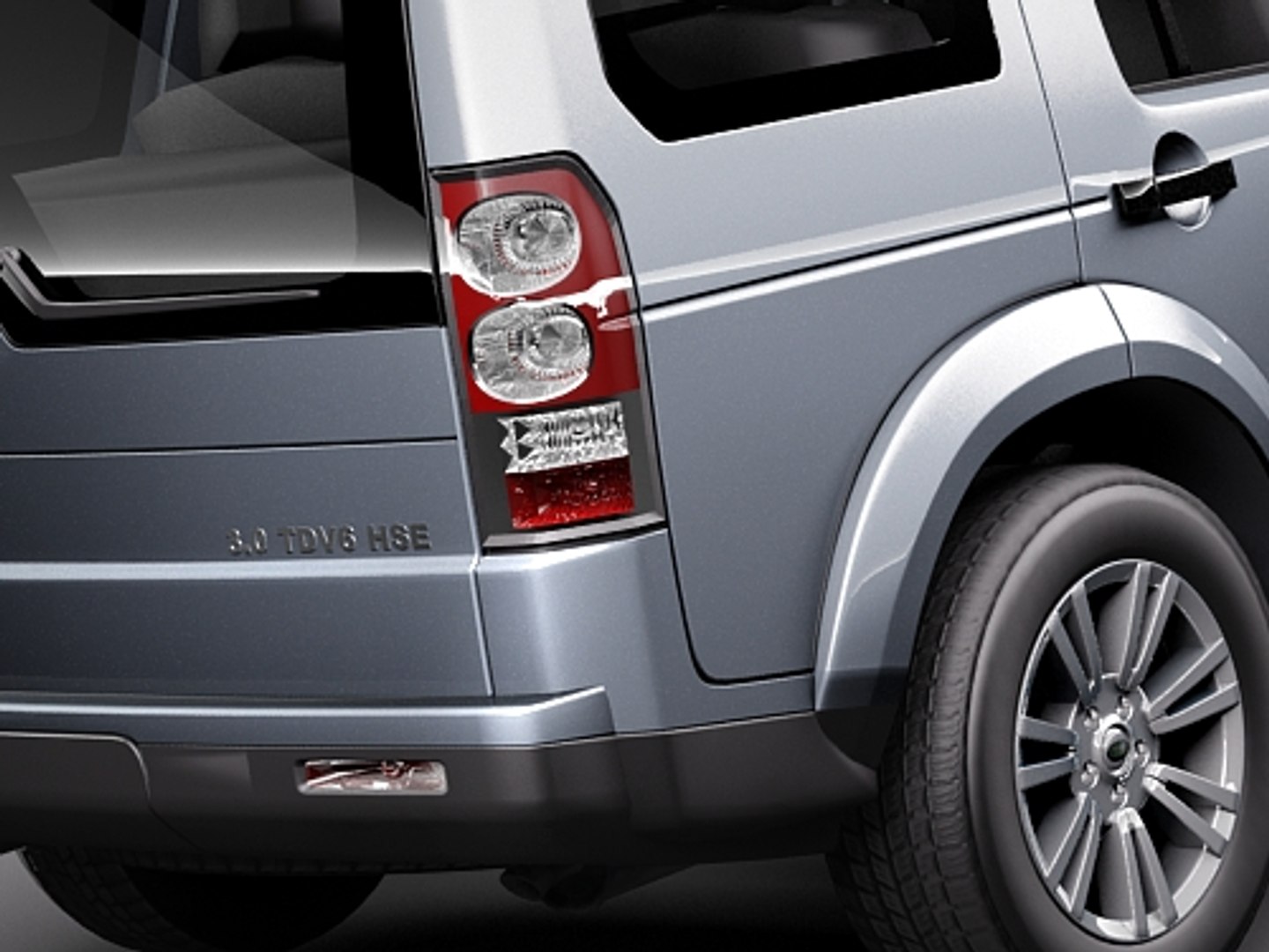 3d Model Of Land Rover Discovery 4