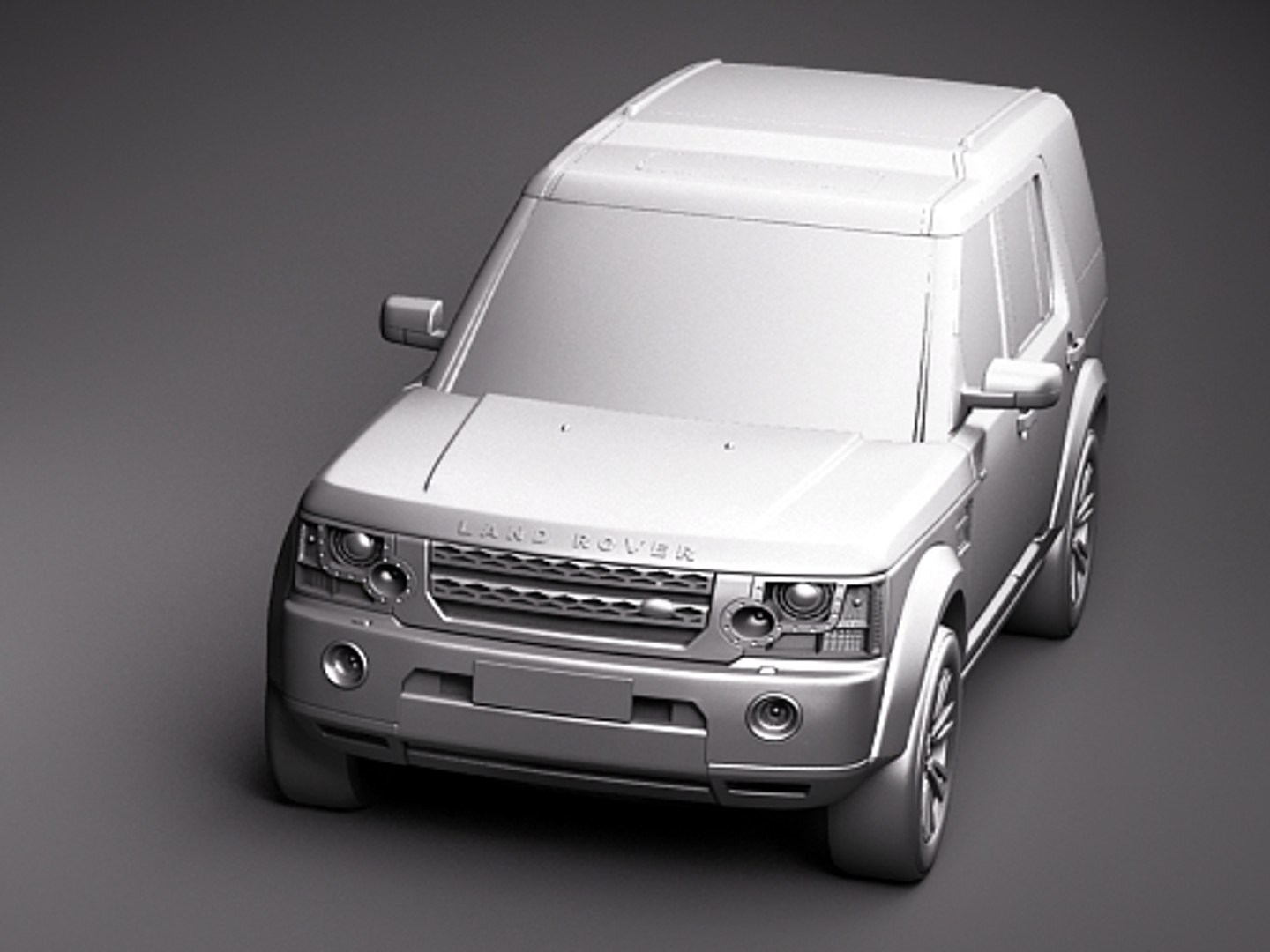 3d Model Of Land Rover Discovery 4
