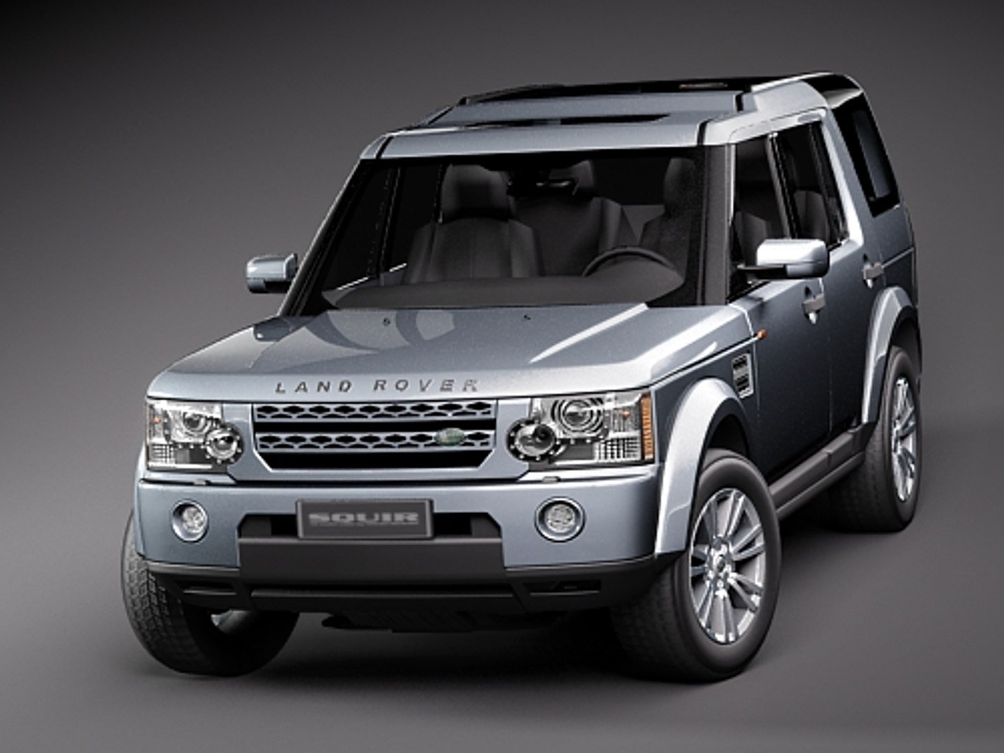 3d Model Of Land Rover Discovery 4