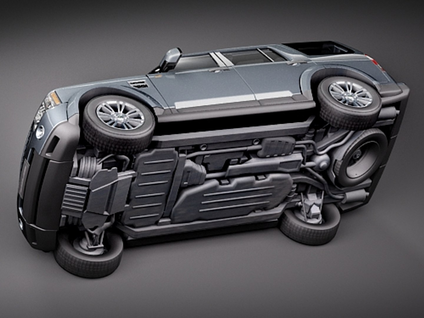 3d Model Of Land Rover Discovery 4