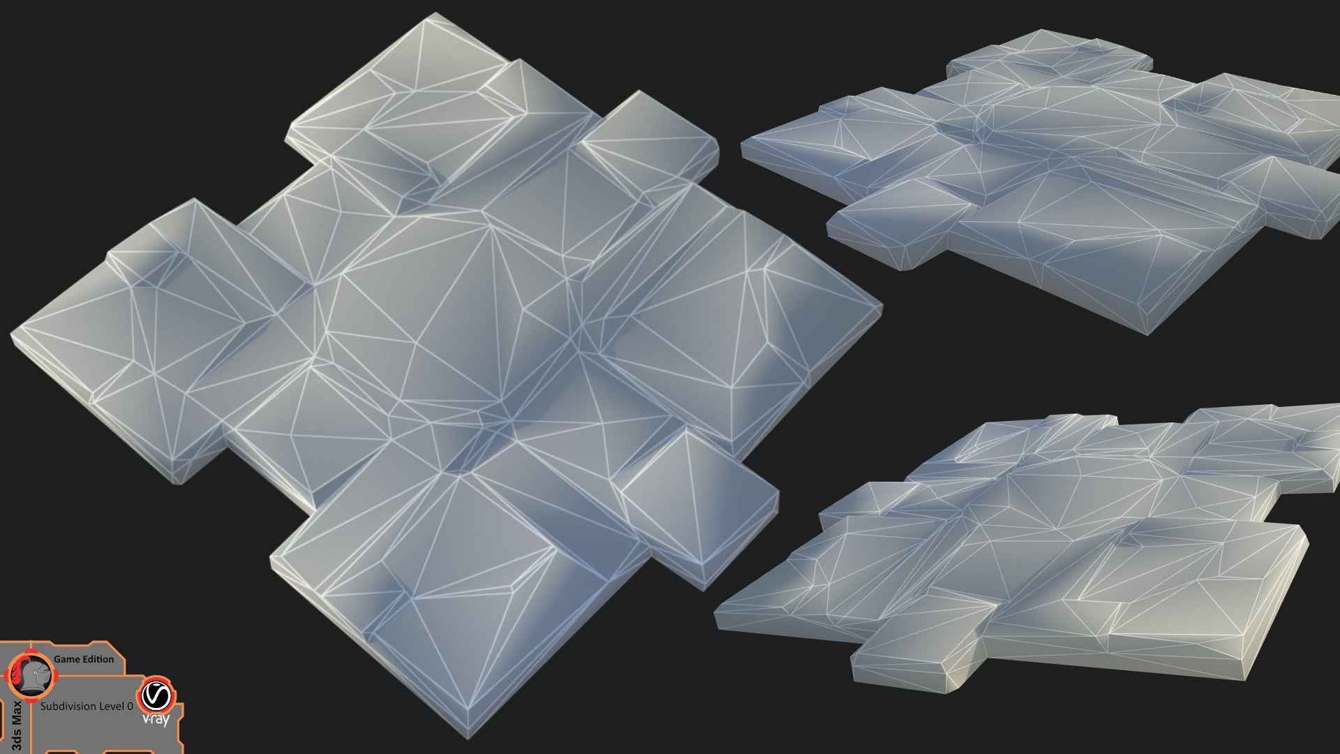 3d Model Runic Floor