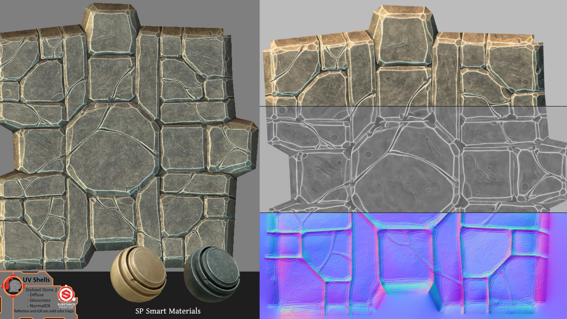 3d Model Runic Floor