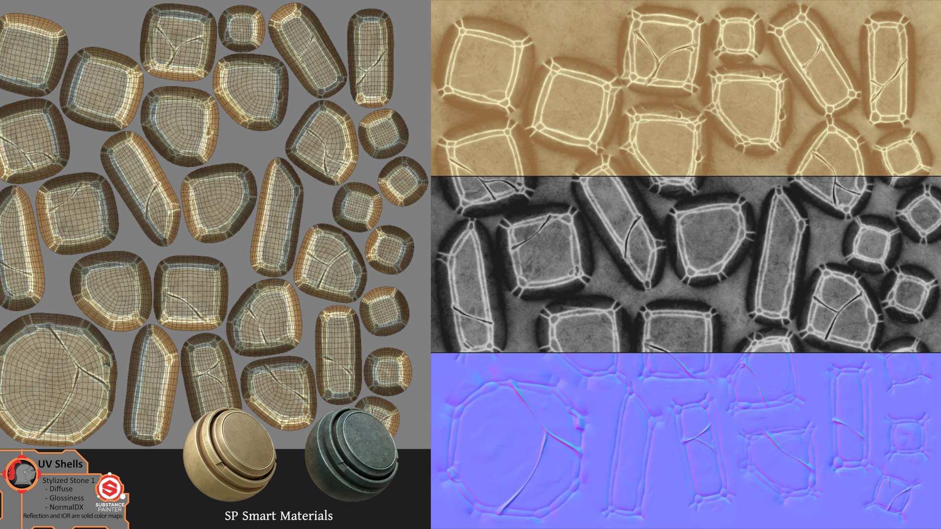 3d Model Runic Floor