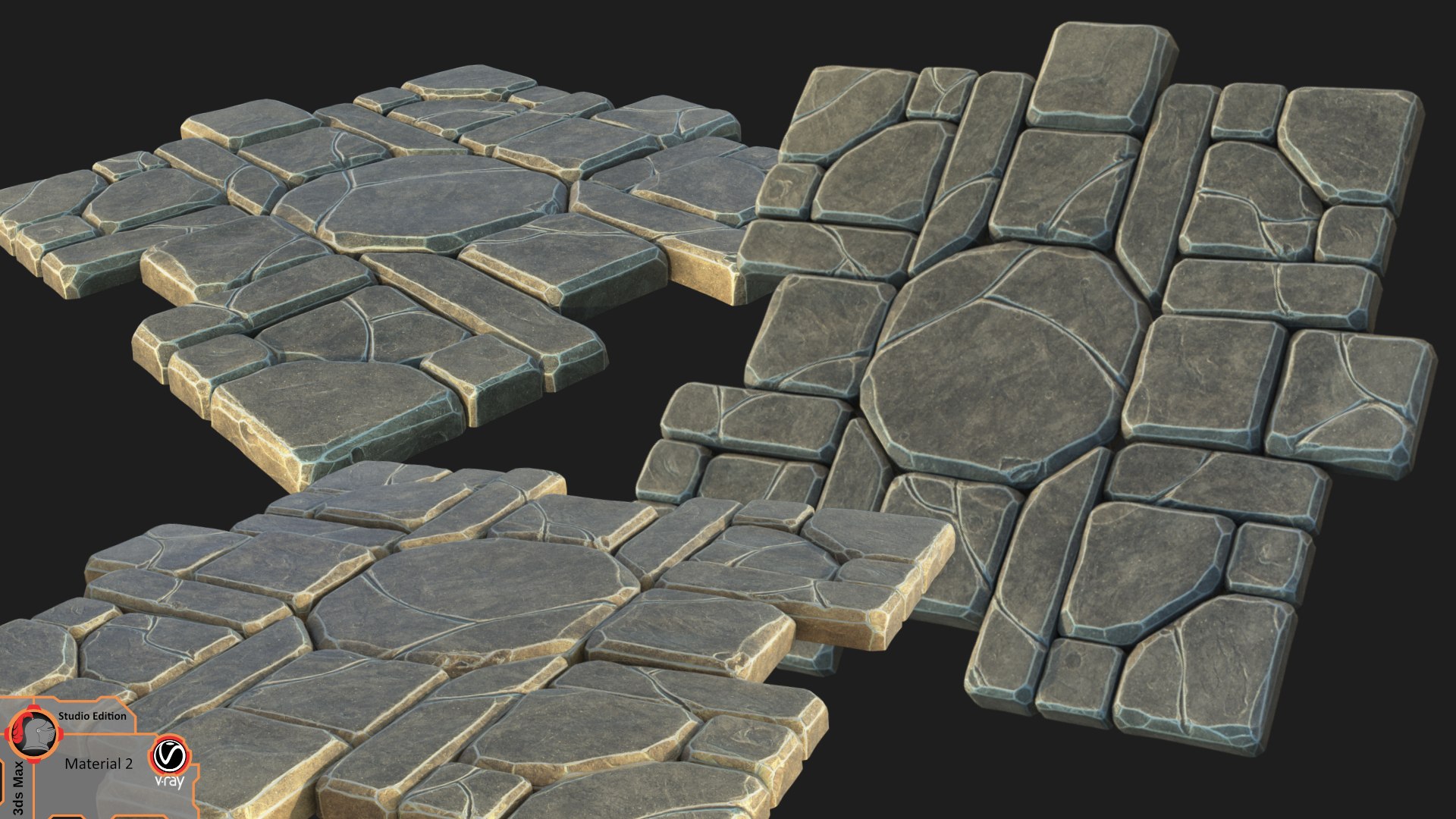 3d Model Runic Floor