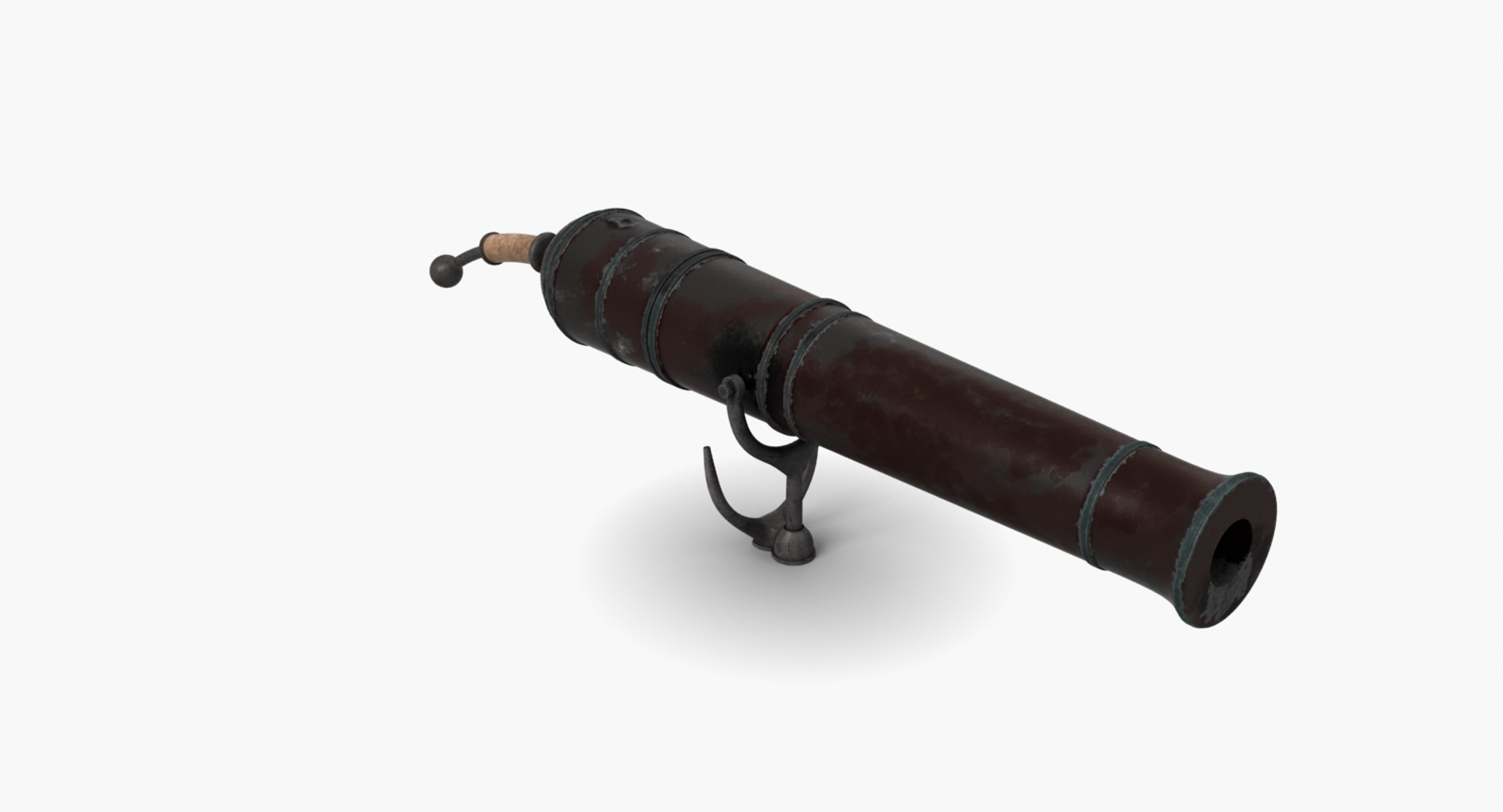 3D Cannon - TurboSquid 1161448