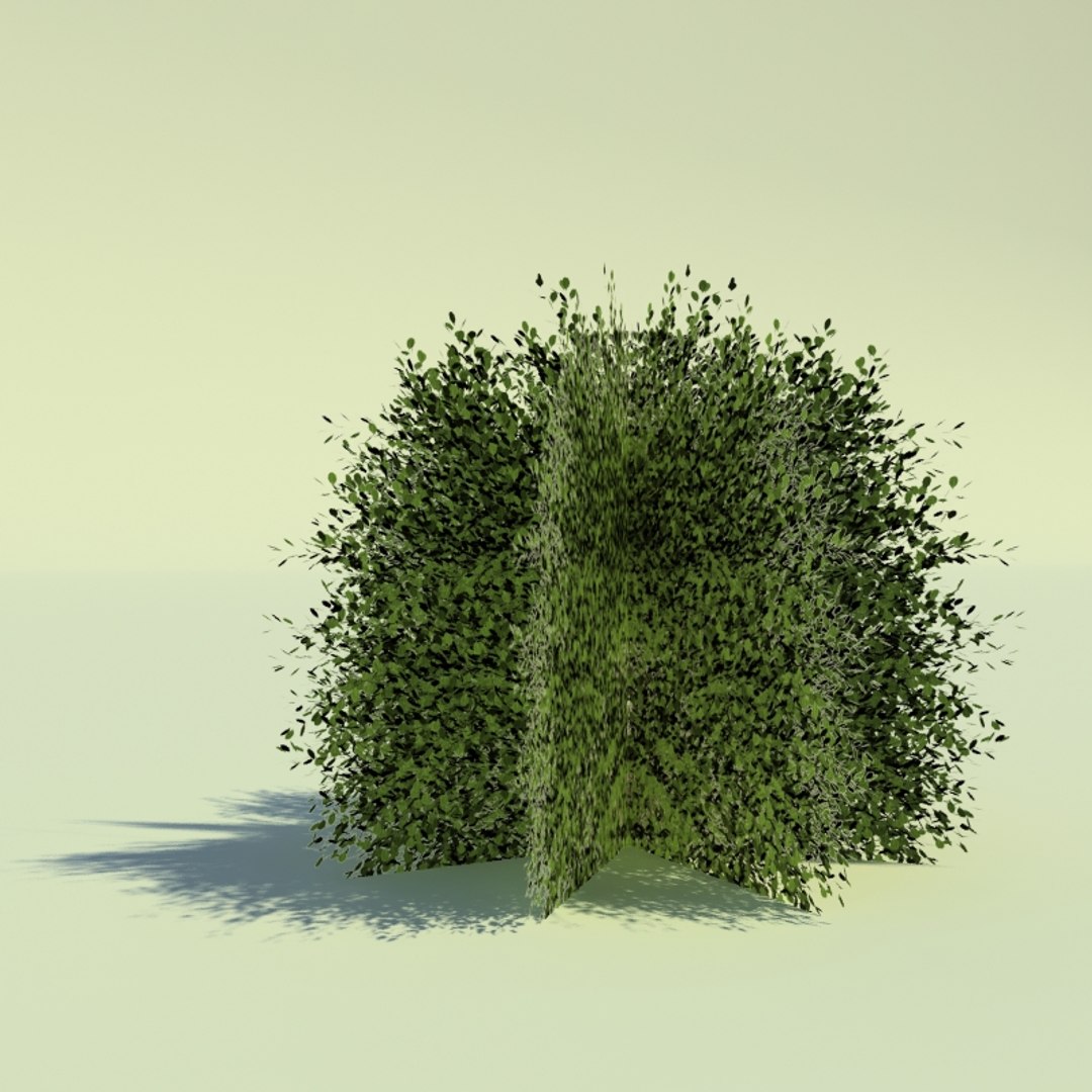 3d model shrubs vol3