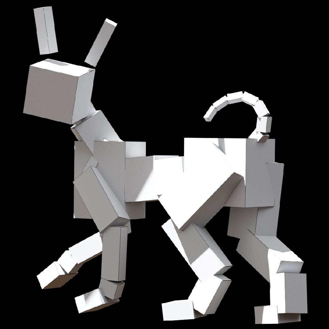 Dog Spitz Model - TurboSquid 1515088