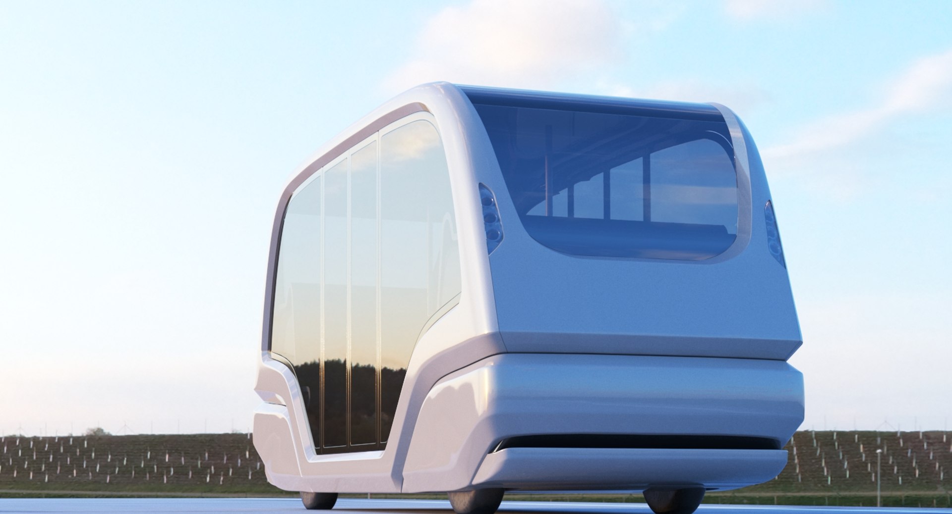 3D Electric Pod Bus - TurboSquid 1306578