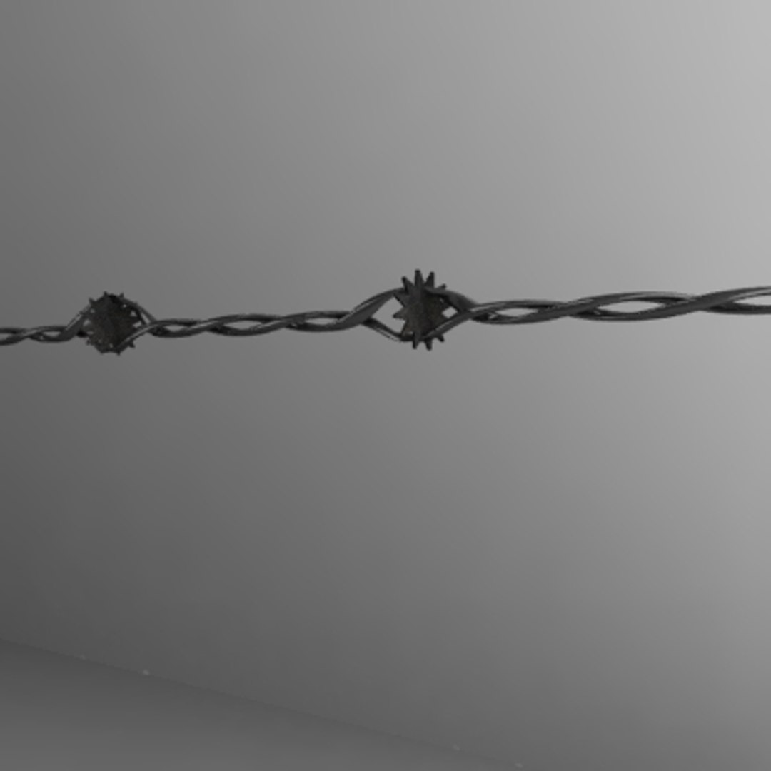 3d barbed wire