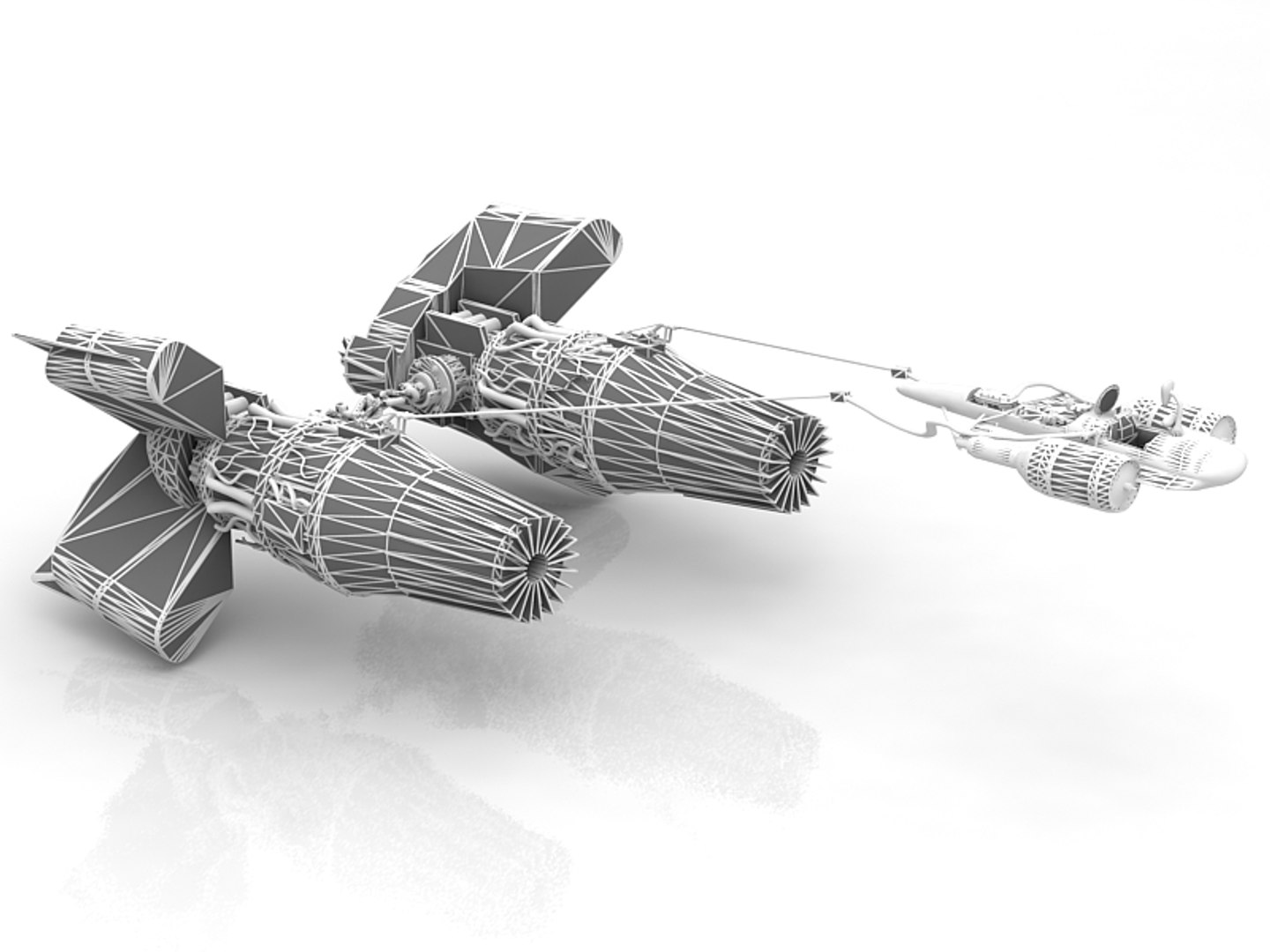 3D Sebulba Pod Racer Anakin - TurboSquid 1626435