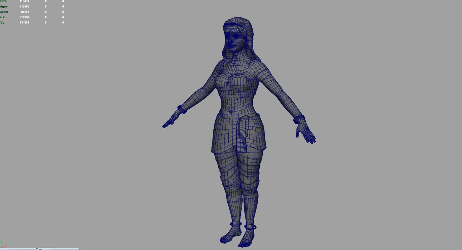 Muslim Girl Dancer 3D Model - TurboSquid 1534867