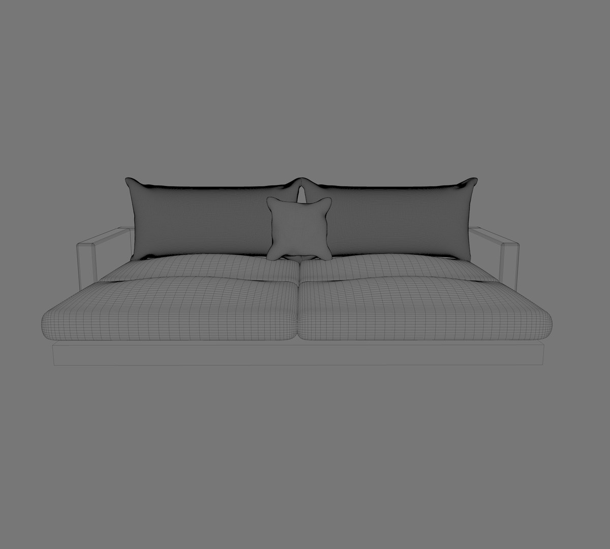 Sofa Bed 3D Model - TurboSquid 2076015