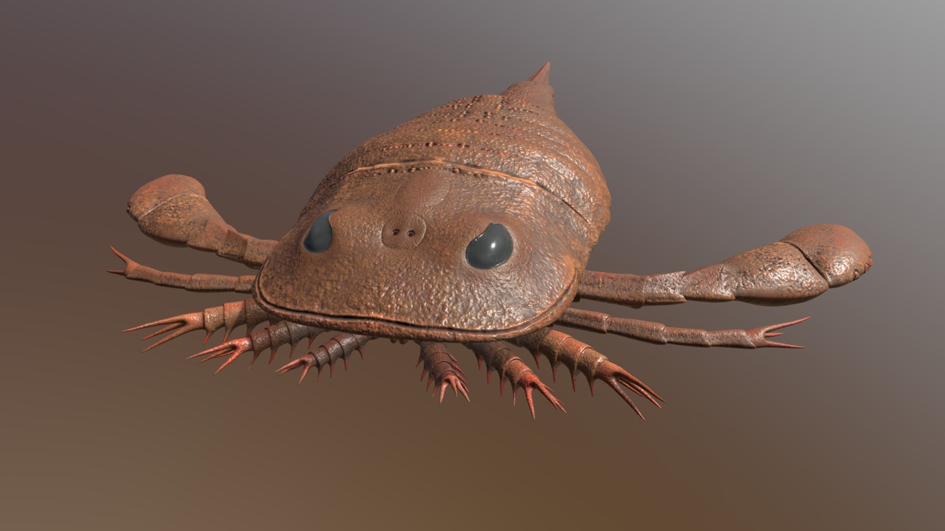 3D Eurypterus - TurboSquid 1359593