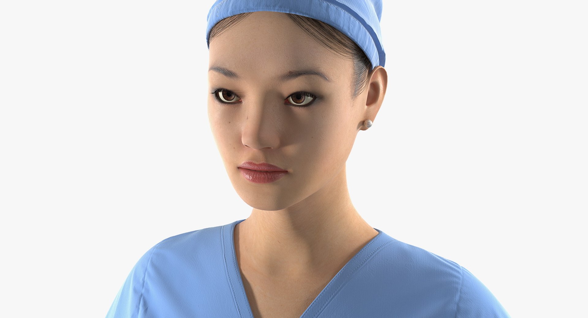 Female Doctors 2 Rigged 3D Model - TurboSquid 1516271