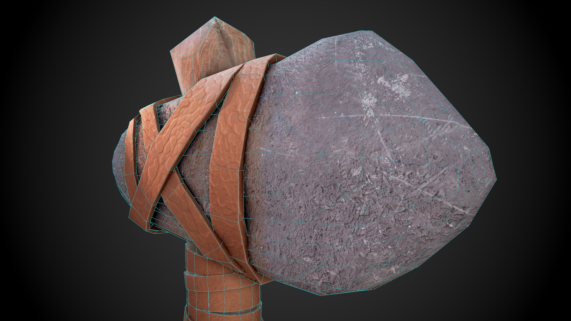 Primitive Stone Axe 3D - TurboSquid 1830269