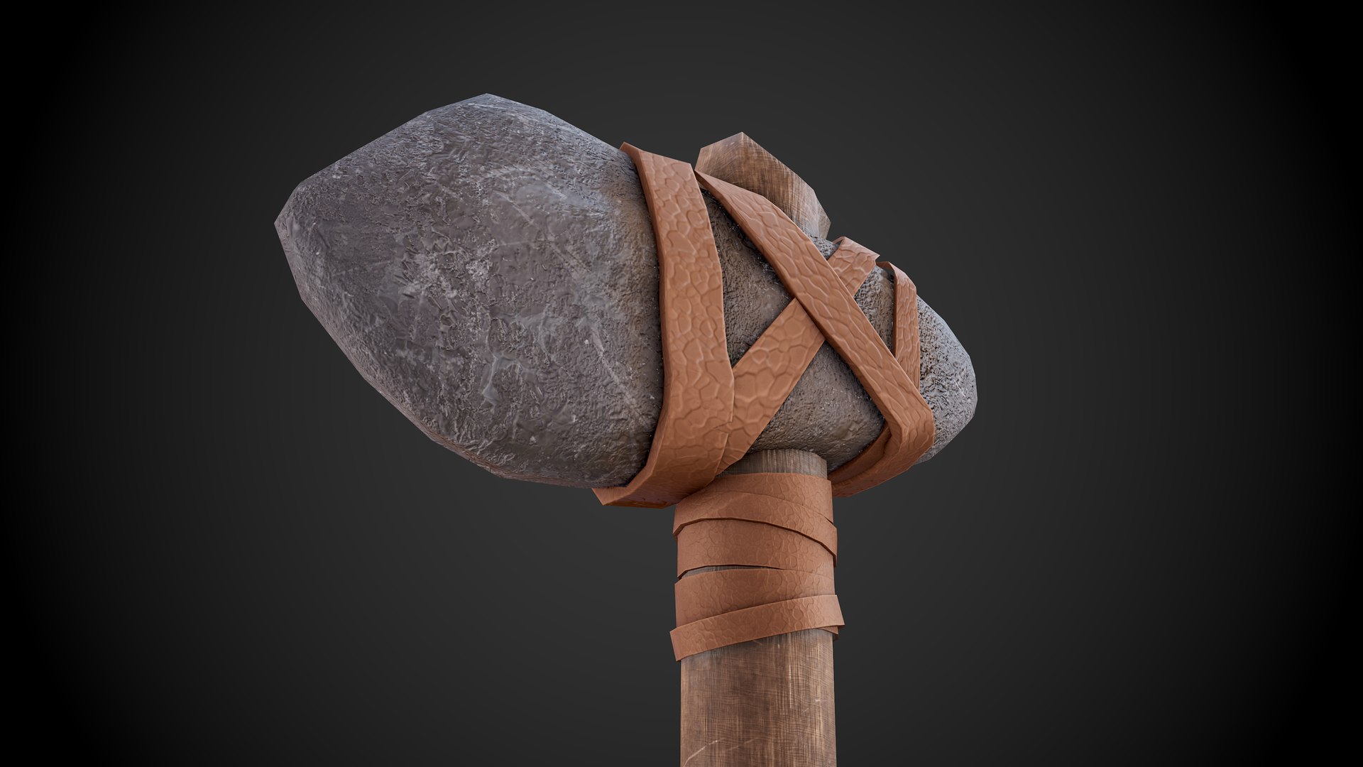 Primitive Stone Axe 3D - TurboSquid 1830269
