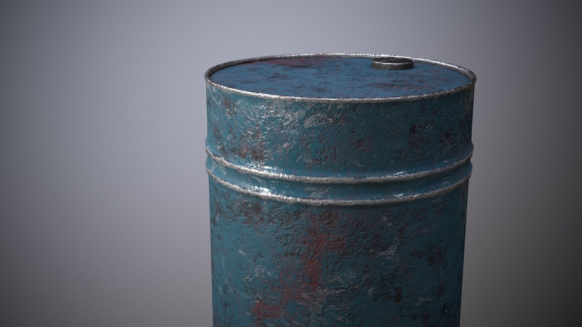 Damaged Barrel Low-Poly 3D Model - TurboSquid 1809816