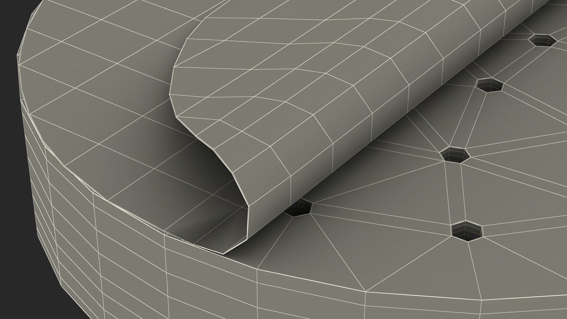 3D Stack of Round Fryer Parchment Paper - TurboSquid 2026365