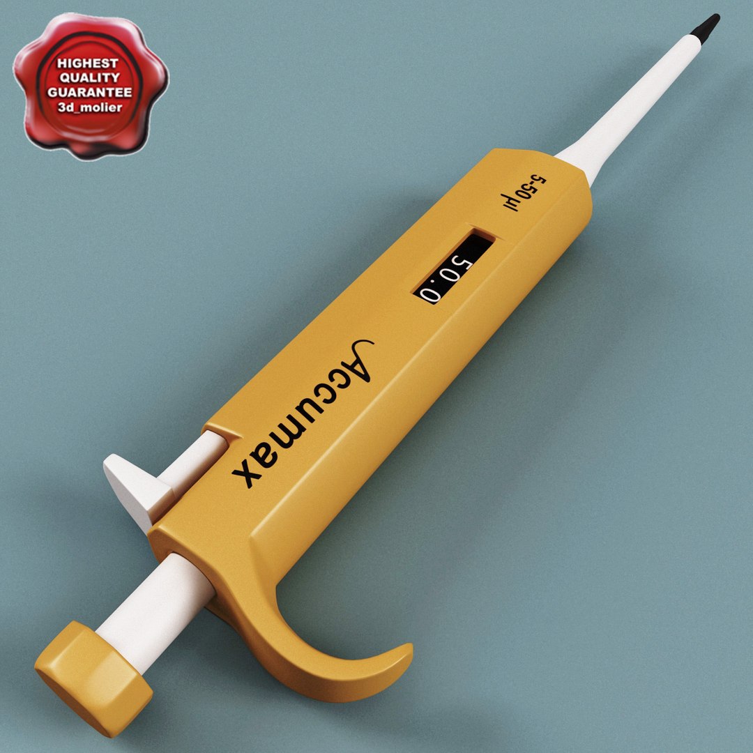 Autoclavable Pipette Accumax 3d Max