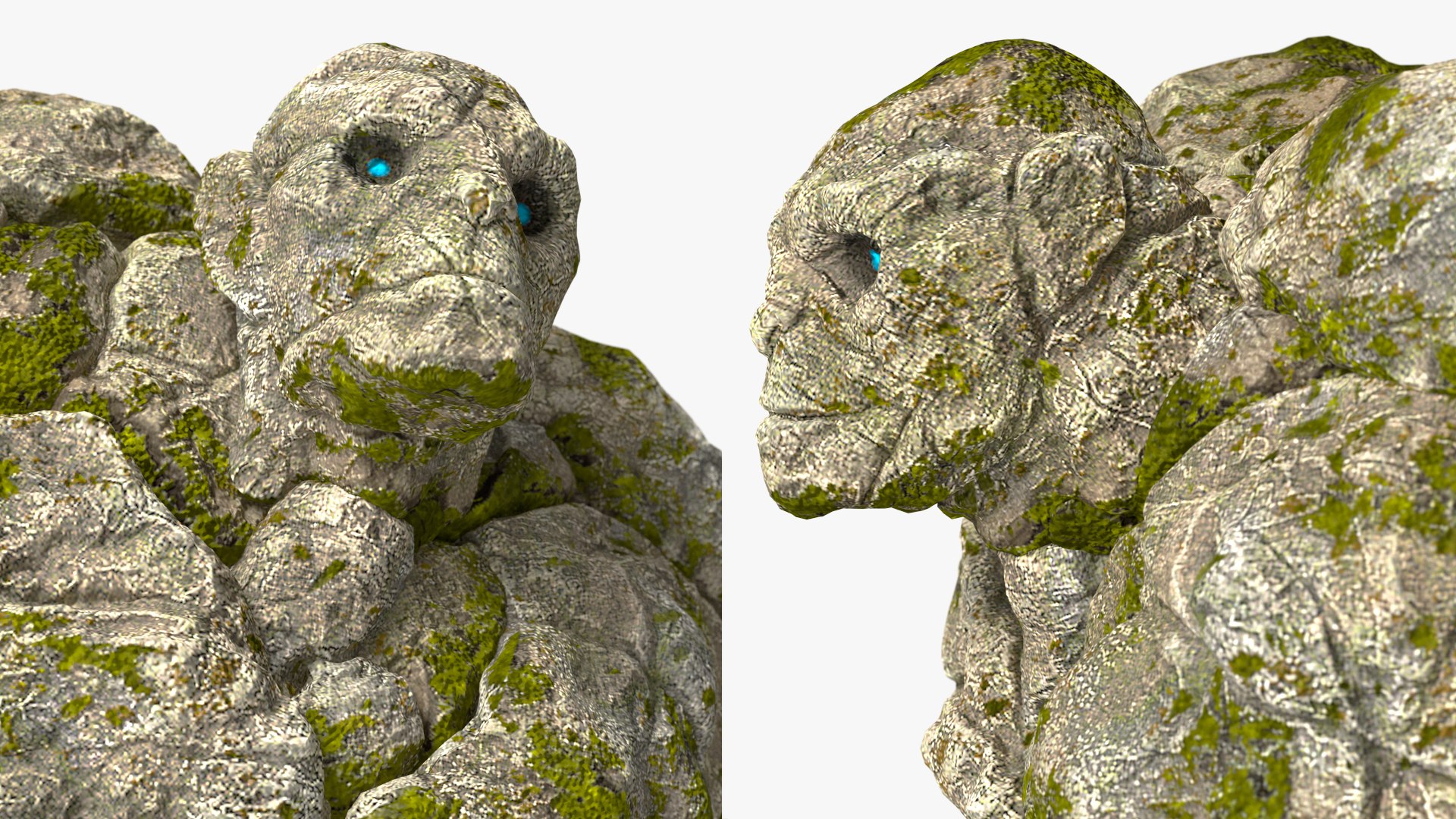Character Stone Golem 3D model - TurboSquid 2031791
