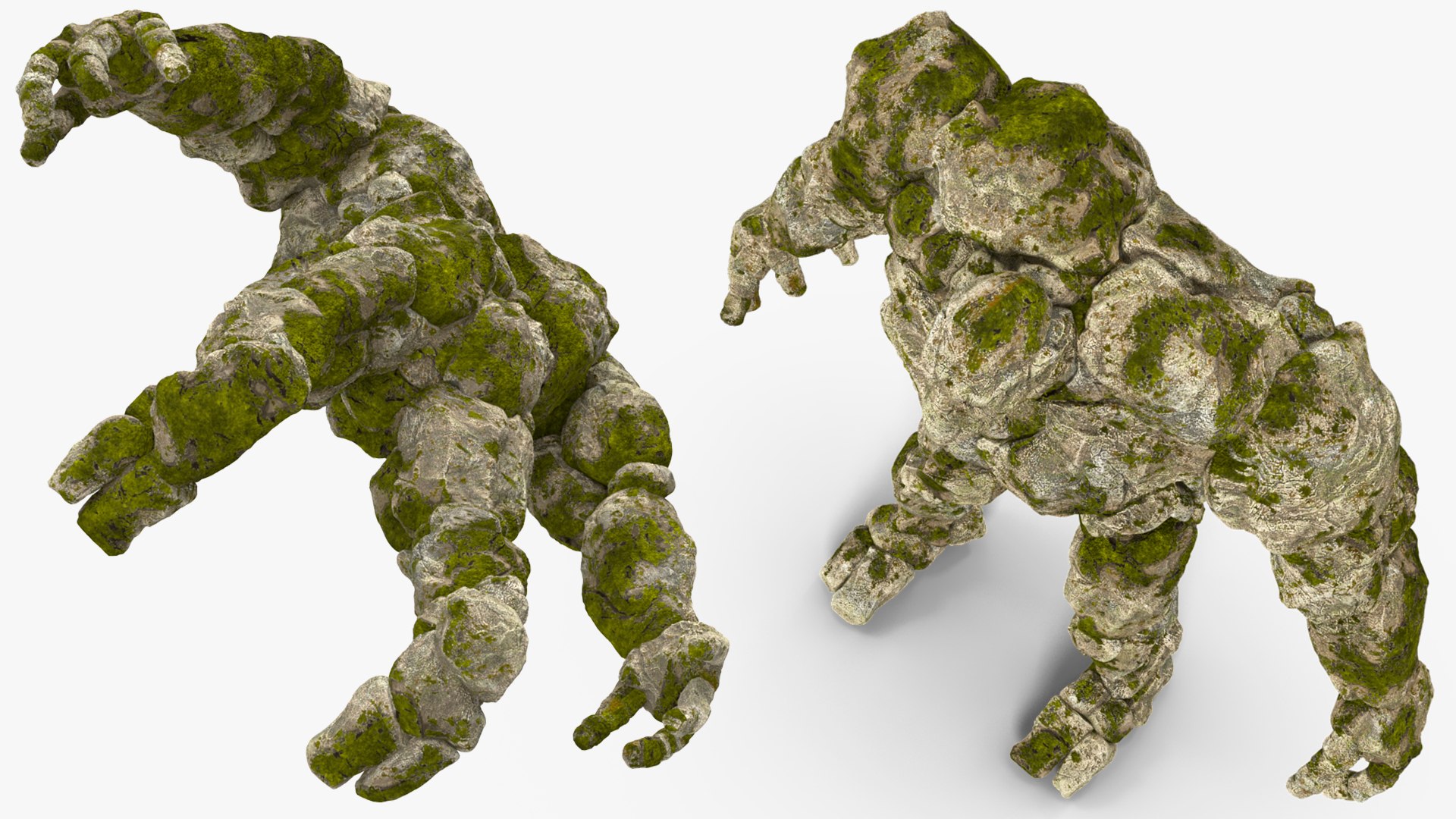 Character Stone Golem 3D model - TurboSquid 2031791