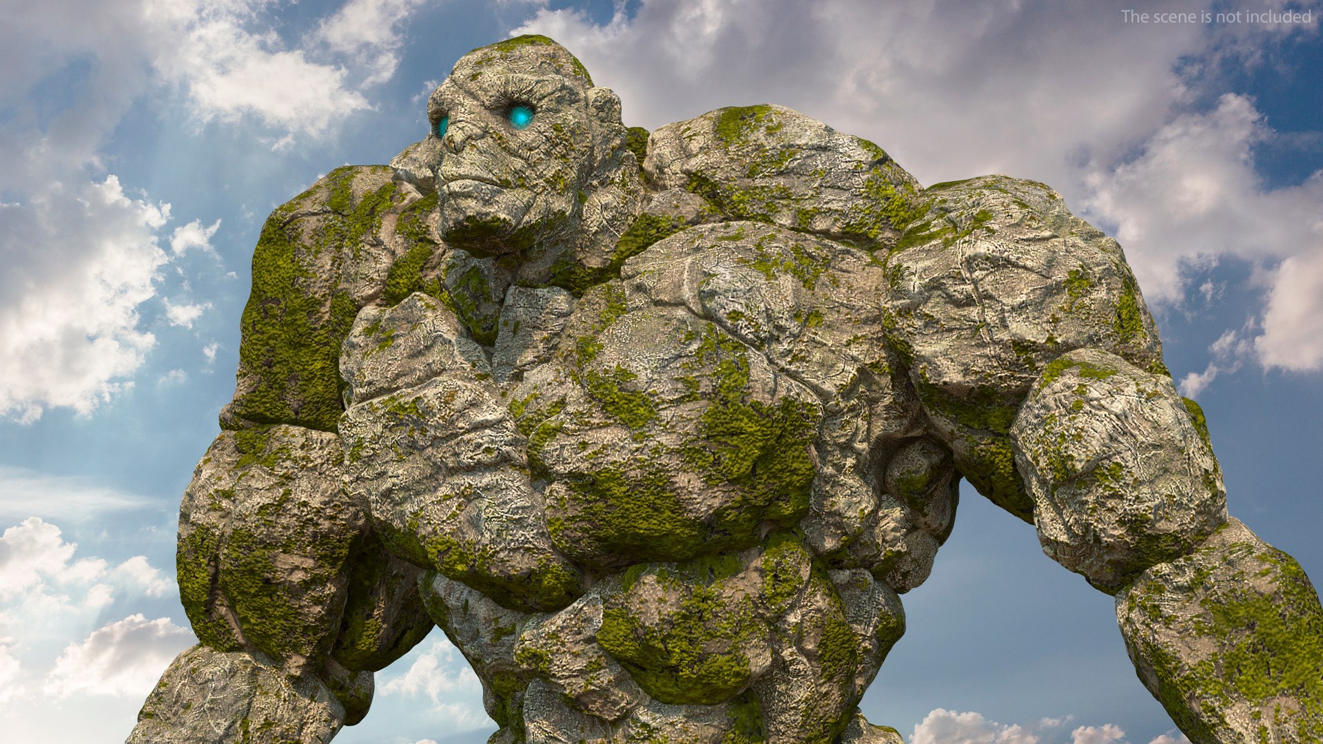 Character Stone Golem 3D model - TurboSquid 2031791