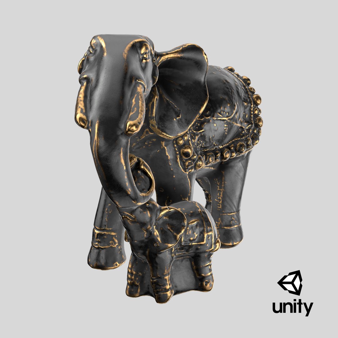 Indian Elephant Statue 3D Model - TurboSquid 2388224
