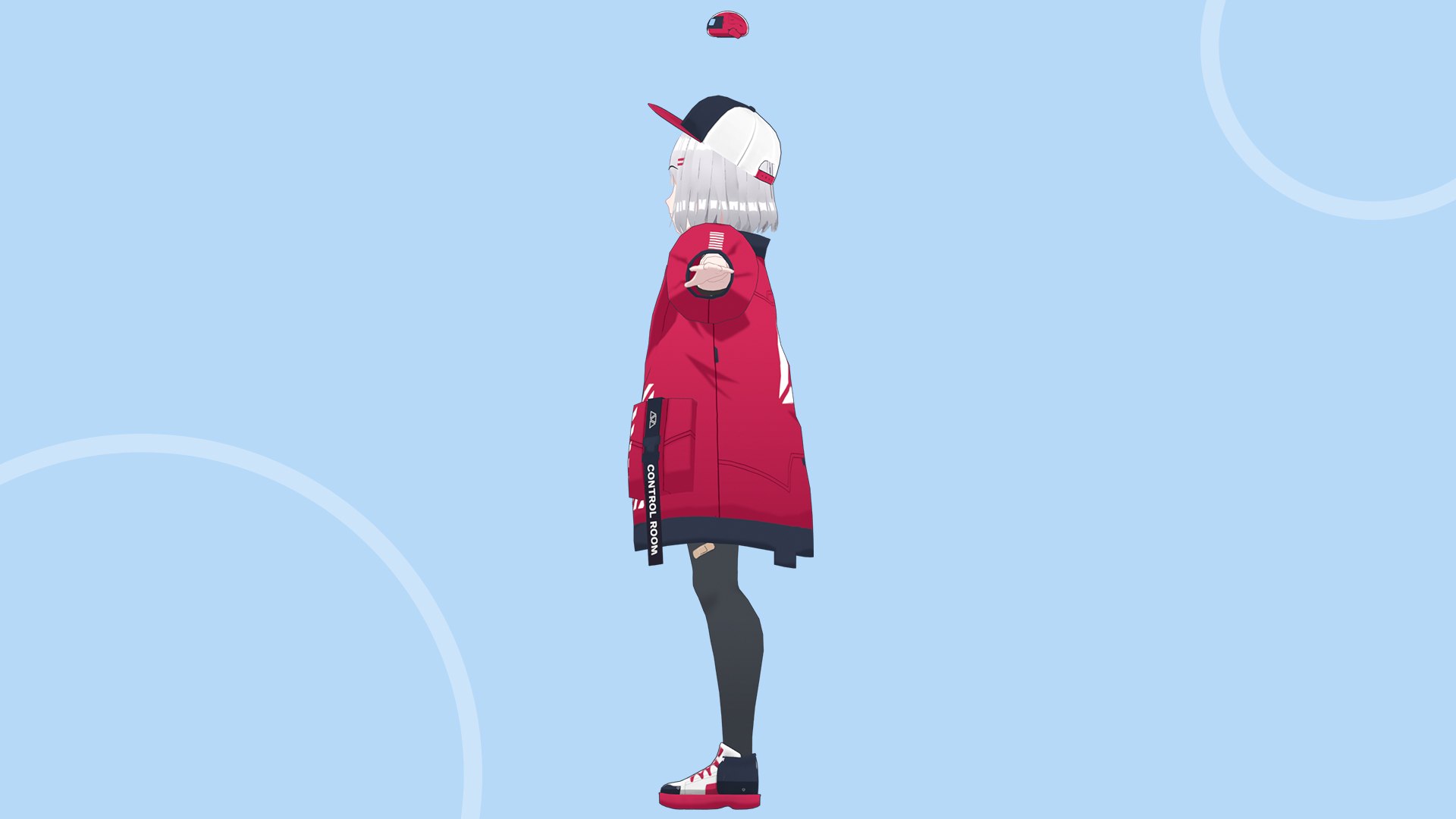 Vermell - Anime Girl Character model - TurboSquid 2089310