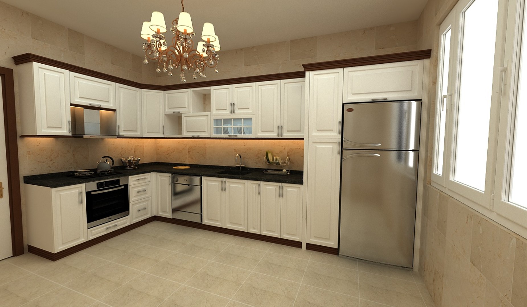 Kitchen Des 3D - TurboSquid 1463841