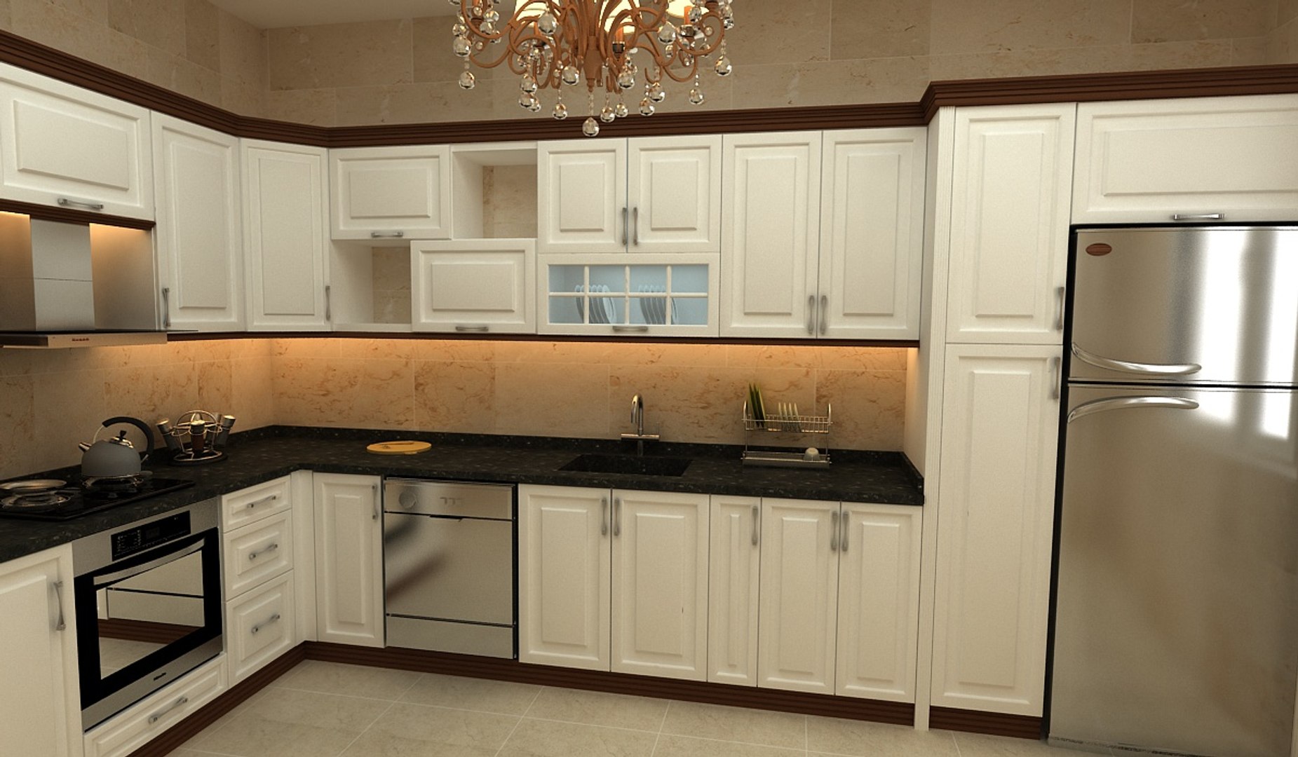 Kitchen Des 3D - TurboSquid 1463841