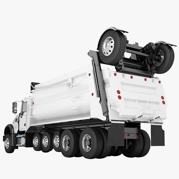 Mack 2021 Granite MHD Truck Super Dump 01 3D - TurboSquid 1998411